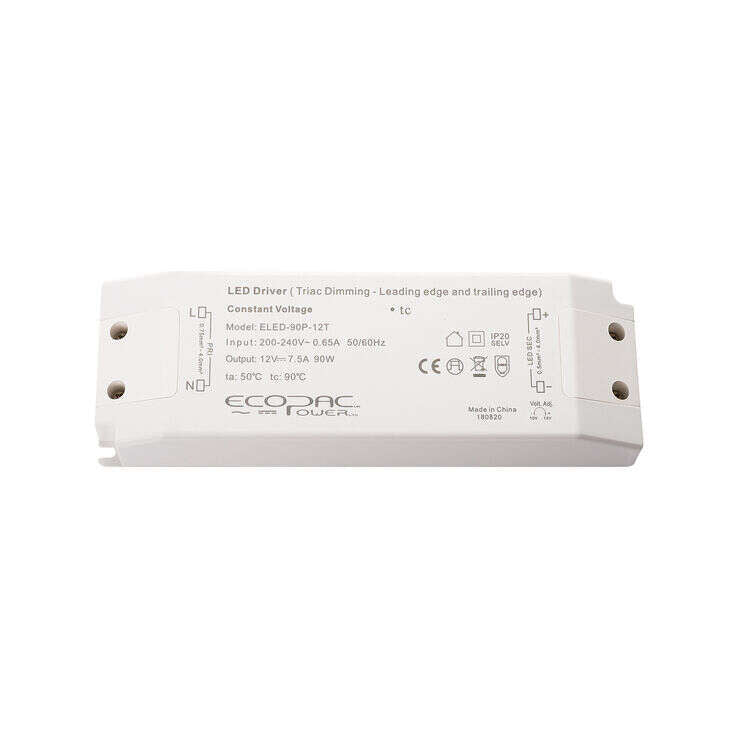 90W Premium 240V Mains Triac Dimmable Drivers: Ideal for 24V LED Strip – UNO - LONDON