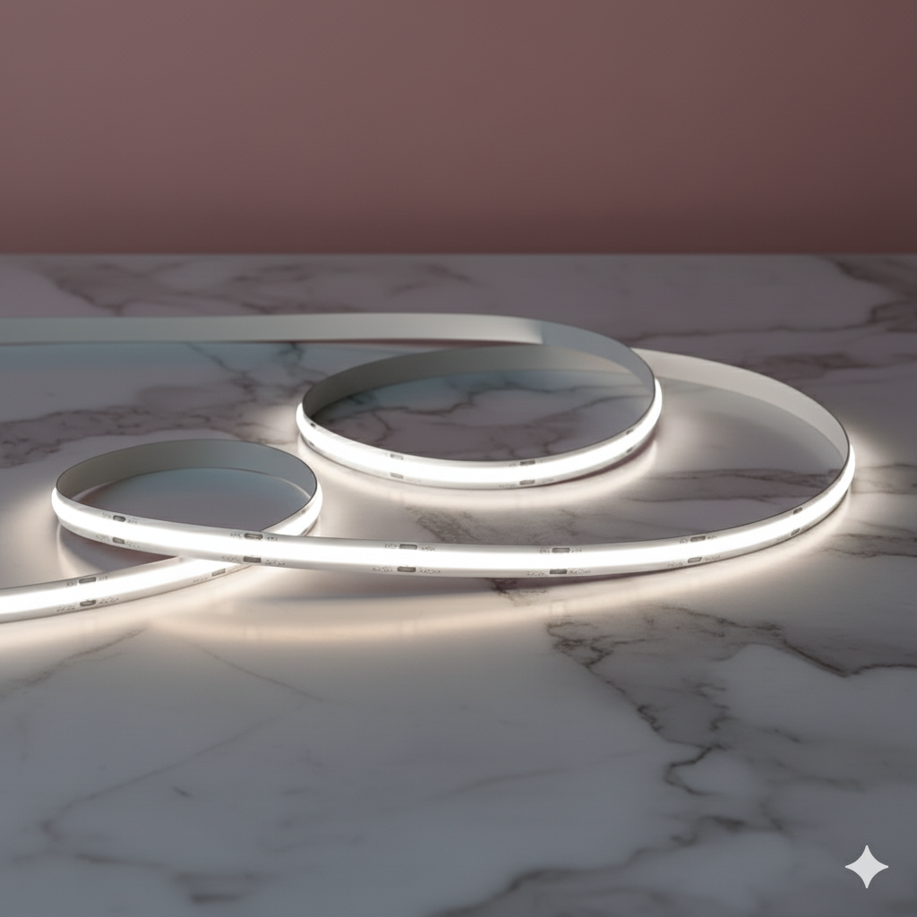 5W NANO "CUT ANYWHERE" SEAMLESS COB LED STRIP (Furniture & Cabinetry ...