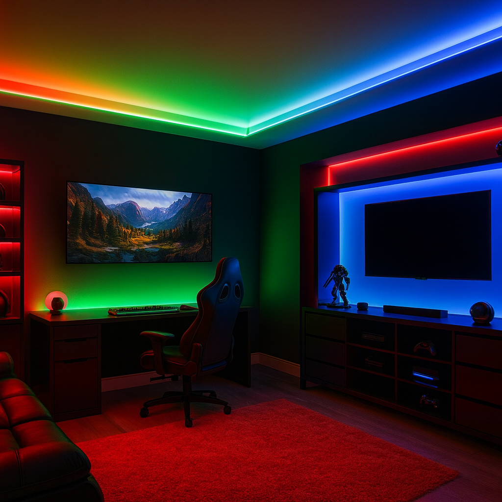 12W RGB SEAMLESS COB led STRIP (Furniture & Cabinetry) – UNO - LONDON
