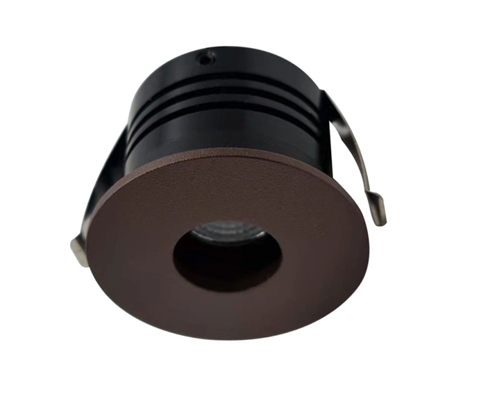 5W Nico Mini Baffle, Anti-glare Downlight Smoky Bronze CCT Colour Chan ...